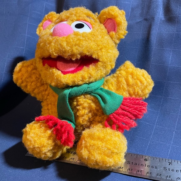 Disney | Toys | Vtg 8s Jim Hansons The Muppets Baby Fozzie Bear Plush W ...